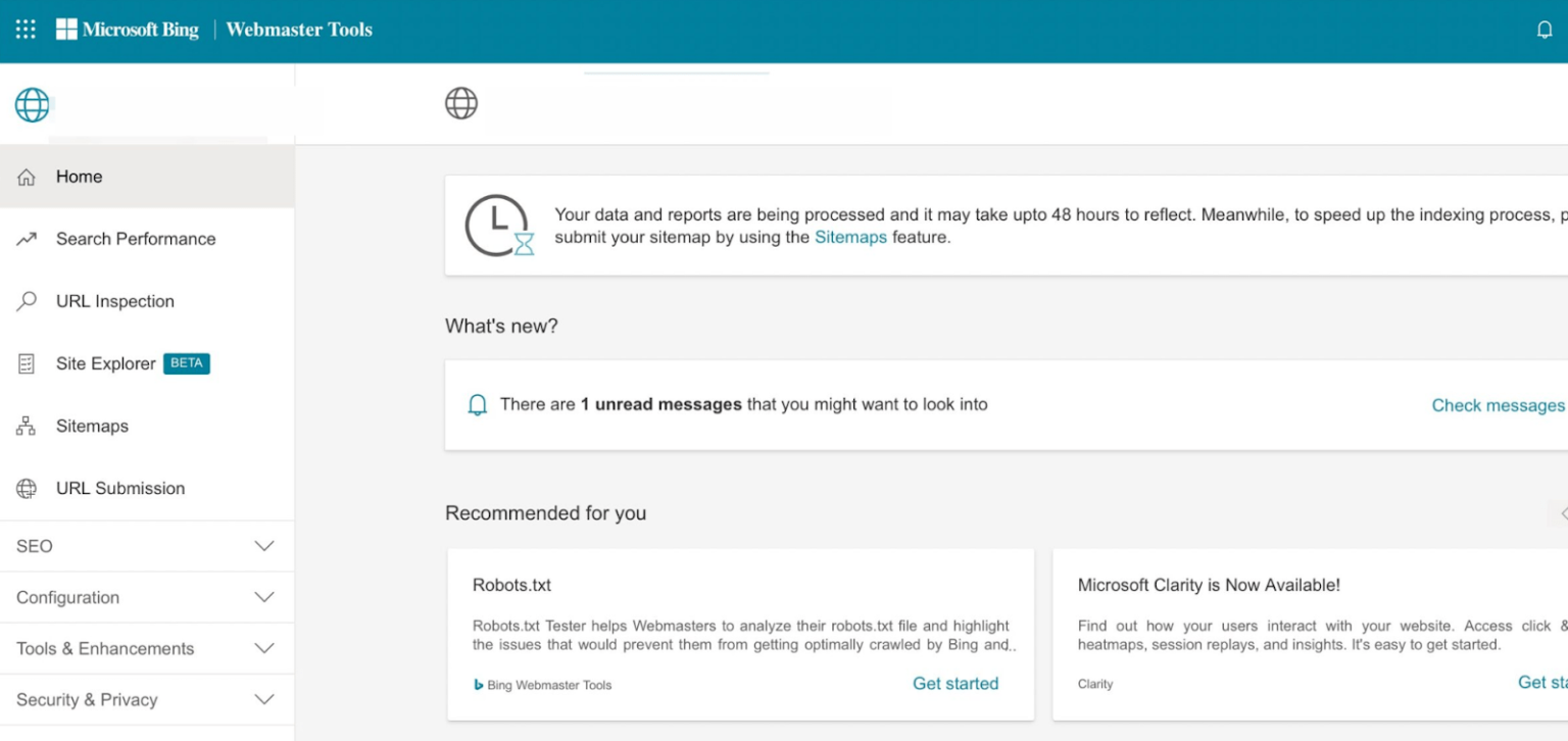 How to Set Up Bing Webmaster Tools (in 4 Easy Steps) – Oshara
